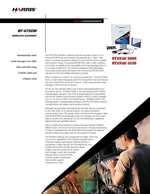 RF-6750W Wireless Gateway Data Sheet