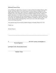 Bridge - Consent Form