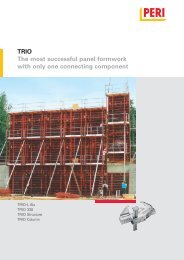 VARIO GT 24 The variable Girder Wall Formwork System with ... - Peri