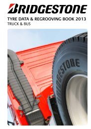 tyre data & regrooving book 2012 truck & bus - Bridgestone EUROPE