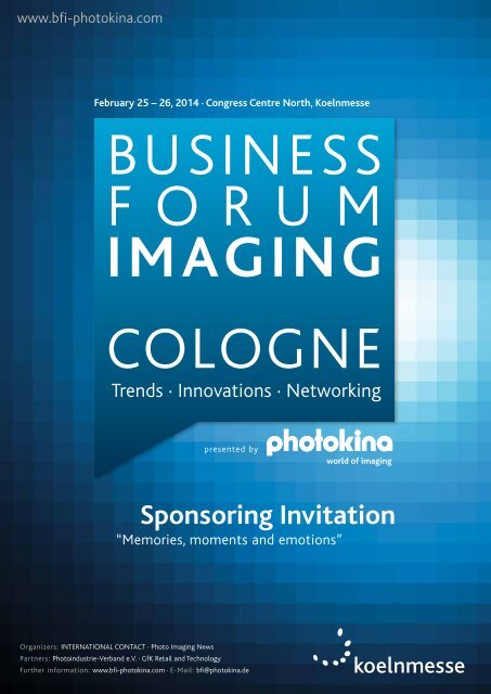 Sponsoring invitation (pdf) - Business Forum Imaging