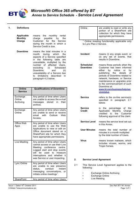 Writing Service Level Agreement ITIL Service Level Agreement And Contracts