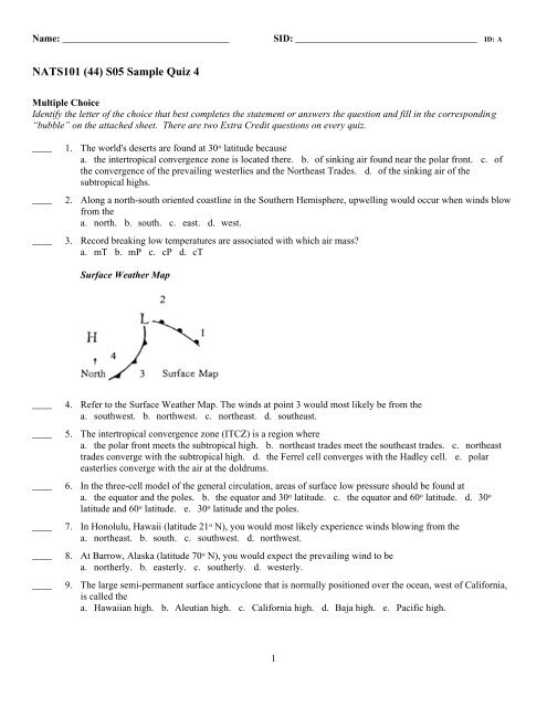 ExamView Pro - q4s05.tst