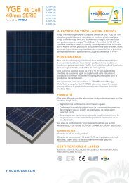 Datasheet - Yingli Solar
