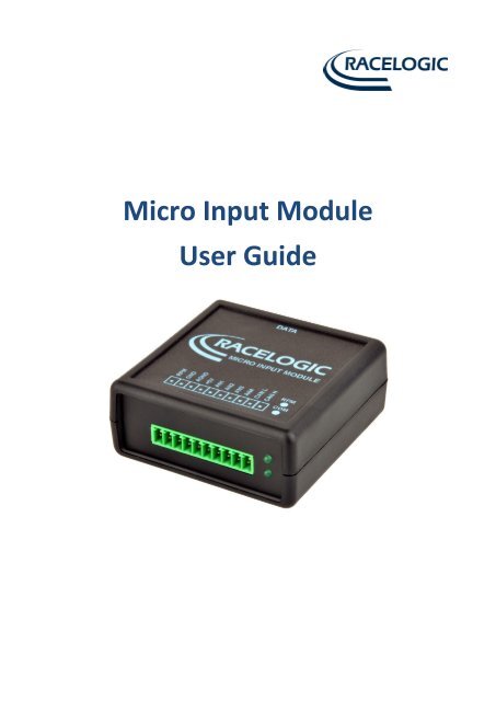 Micro Input Module - Racelogic