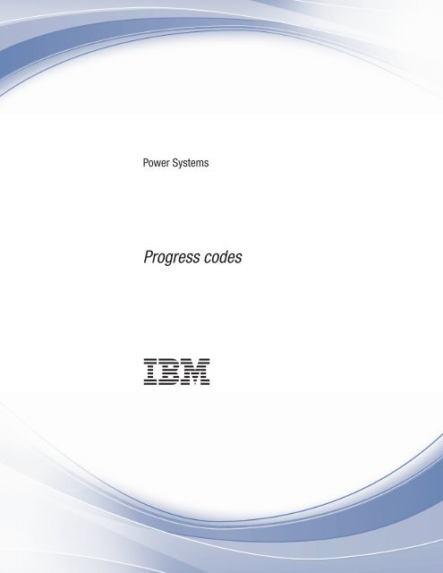 Progress codes - IBM