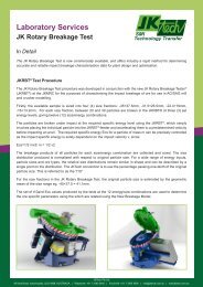 JK Drop Weight Test in Detail - JKTech