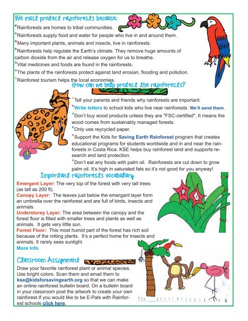 We must protect rain