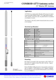 COMROD AV100BI23-2 23' VHF ANTENNA .pdf - Yachtronics