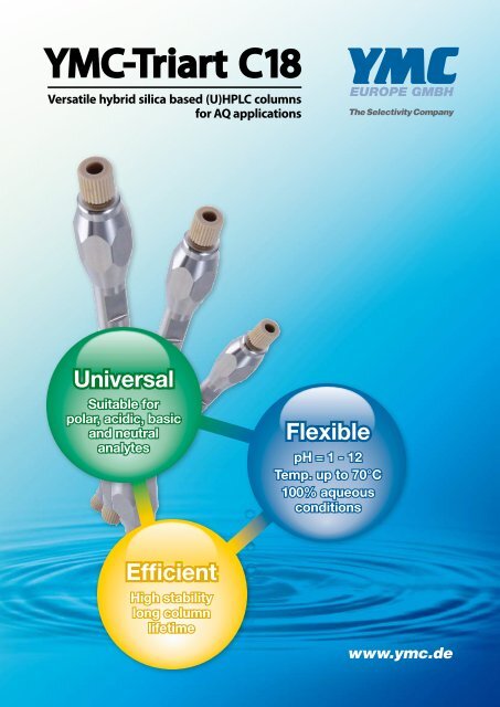 YMC Triart C18 "Hybrid-AQ" - YMC Europe GmbH