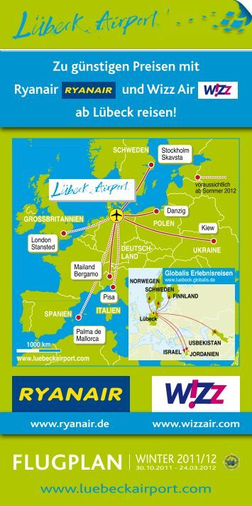 Flugplan/Timetable - Hamburg Airport