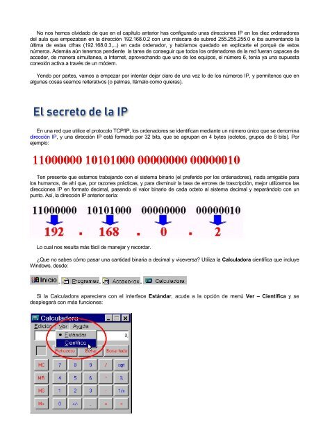 direcciones IP