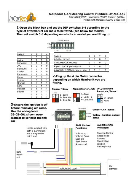 mercedes sound 5 radio wiring diagram - Wiring Diagram