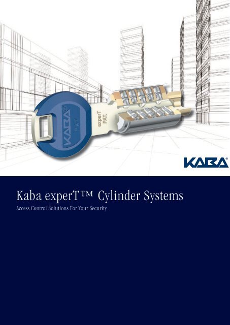 Kaba experT Key Systems Brochure - Kaba Australia