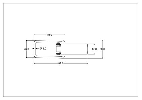 Draw/ toggle latch