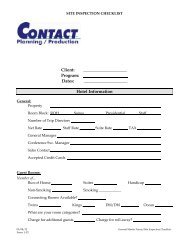 CARGO INSPECTION CHECKLIST