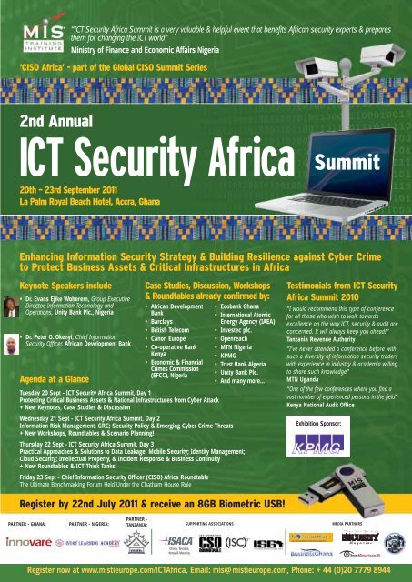 ICT Security Africa - MIS Training