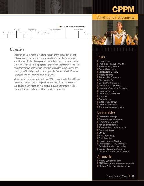 construction Documents - Capital Planning and Project Management