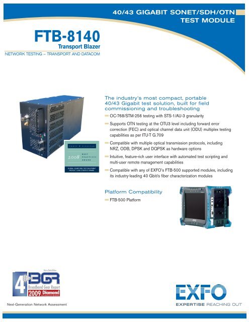 FTB-8140 Datasheet EN Version - 3 EDGE GmbH