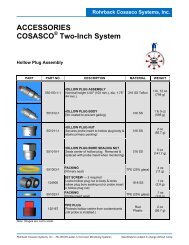 COSASCO Two-Inch System Hot Tap Kit - Rohrback Cosasco Systems