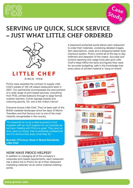 CASE STUDY HEADER-FOOTER MASTER ... - ProCo