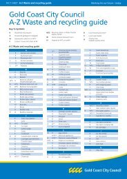 Recycling plastic - Green GC : Gold Coast Waste Management