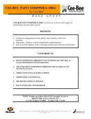 Super Bee 300LF Cleaner - McGean