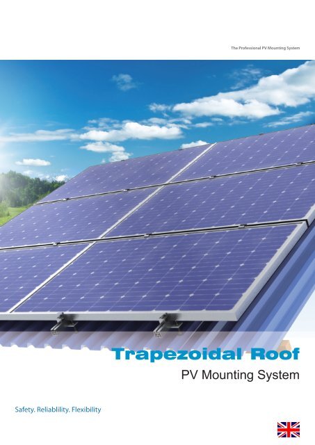 Caymax PV mounting for Trapezoidal Roof - Pvpro.co.uk
