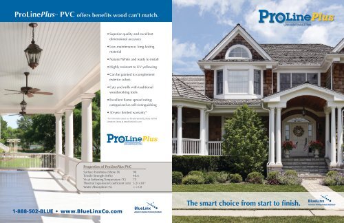ProLine Plus Brochure - BlueLinx