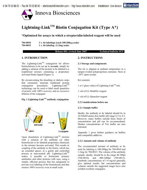 Innova Biosciences - Interchim