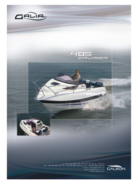 Galia 485 Cabin - LH Marine ApS