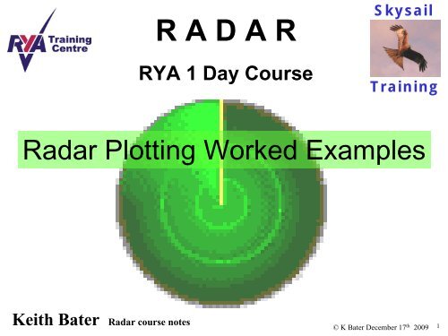 Radar course - radar plotting exercises questions ... - Maritime Sun