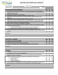 AAR SPECIFICATION M-214 INSPECTION CHECKLIST