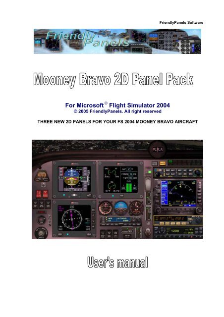 Mooney Bravo FS9 - FriendlyPanels