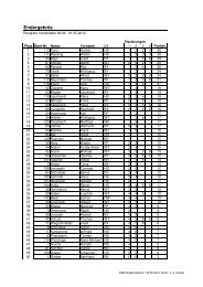 Punktetabellen und Entscheidungshilfen für die mündliche ...