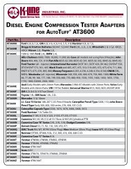 kl5007nav operating instructions - K-Line Industries, Inc.