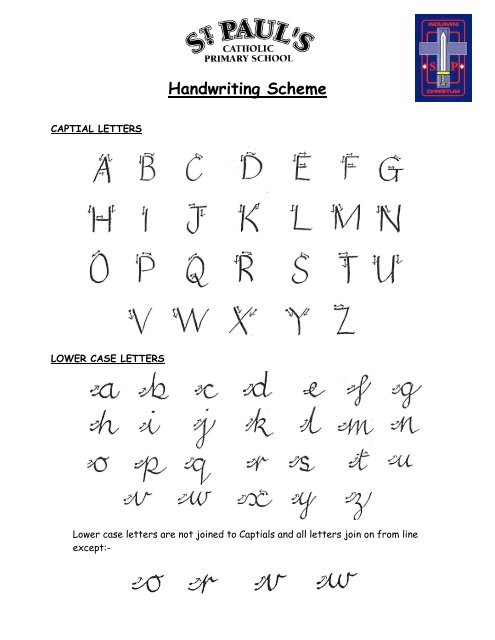 Handwriting Sheet