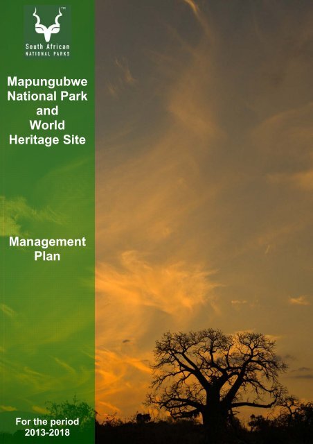 Management Plan - SANParks