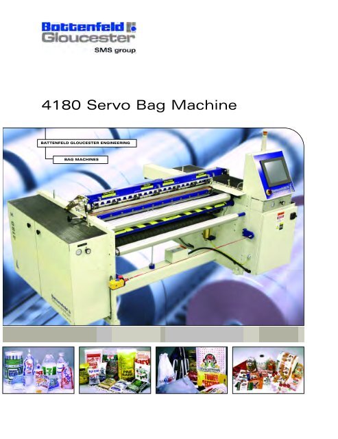 4180 Servo Bag Machine - Plastic Machinery & Parts