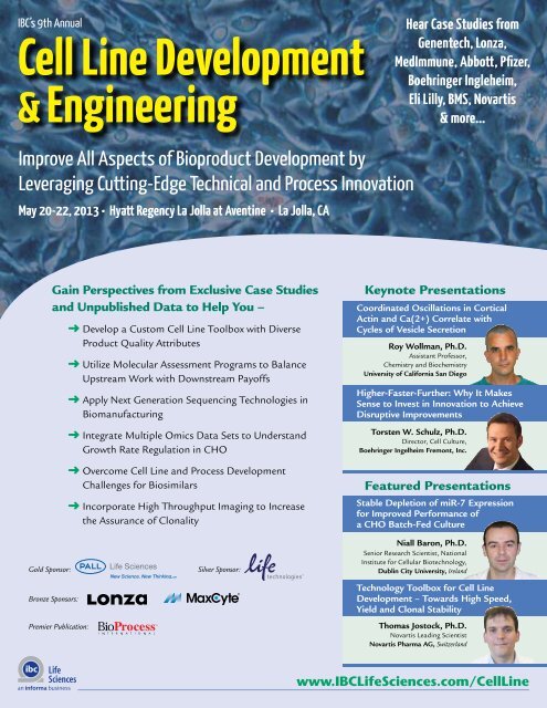 Cell Line Development & Engineering