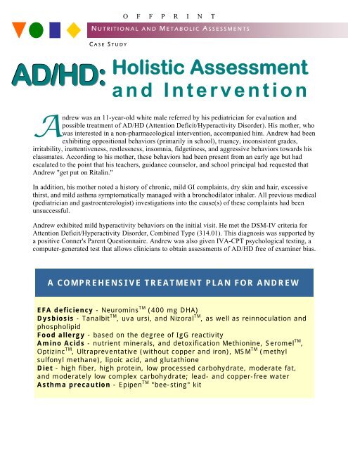 ADHD Holistic Assessment