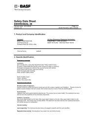 msds - Bonded Materials
