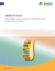 LT3000 Line Isolation Monitor Tester - Bender