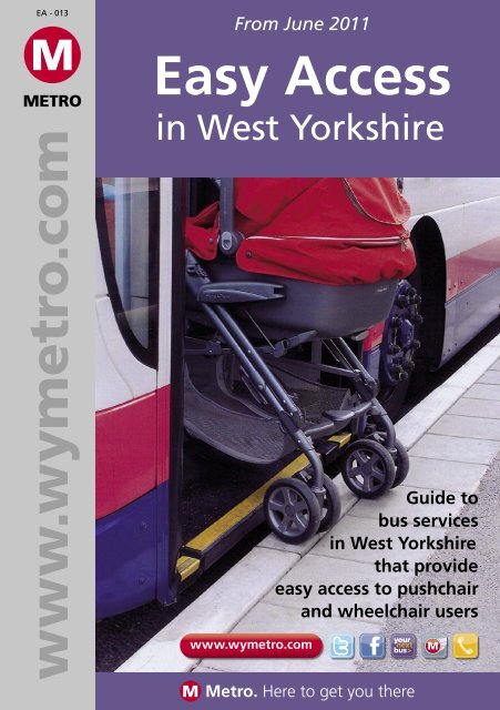 View the Easy Access leaflet (pdf, 251k - opens in new ... - Metro