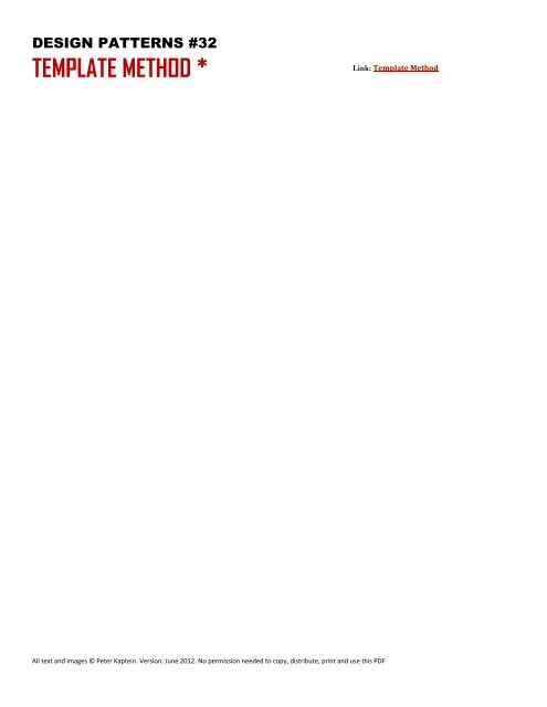 DESIGN PATTERNS #32 TEMPL