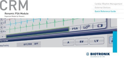 Renamic PSA Module - BIOTRONIK USA - News