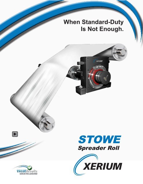 Xerium Logo Weavexx Tensometer Operating Manual