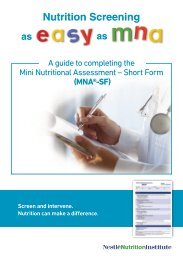 Self-MNA - MNA® Elderly