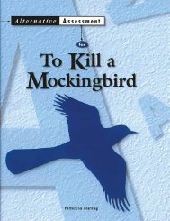 TO KILL A MOCKINGBIRD ACTIVITY PACKET
