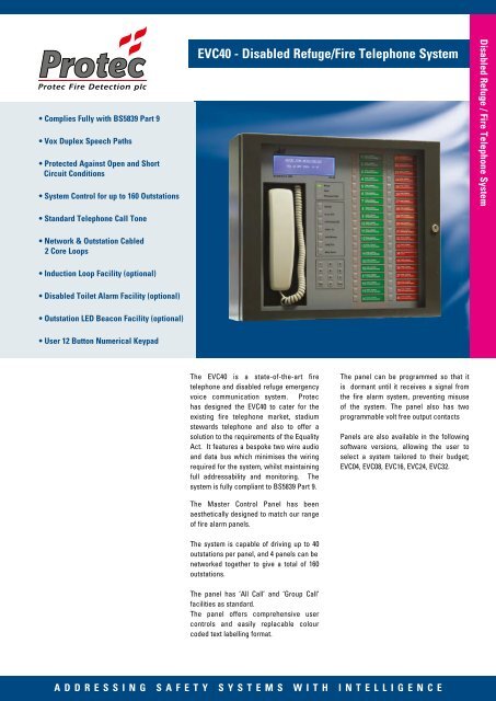 EVC40 - Protec Fire Detection